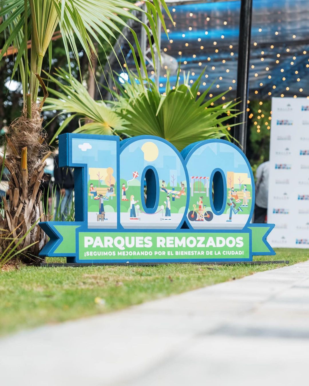 ¡Santo Domingo es alegría! 100 parques remozados = una ciudad alegre ...