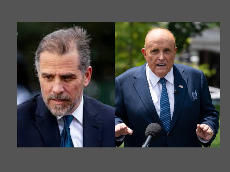 El hijo de Biden demanda a Rudy Giuliani por difamación - Periódico ...